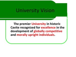 Welcome to Cavite State University | PPT