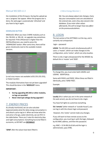 2-Wire WS.503b Manual Servers/rackmount server | PDF
