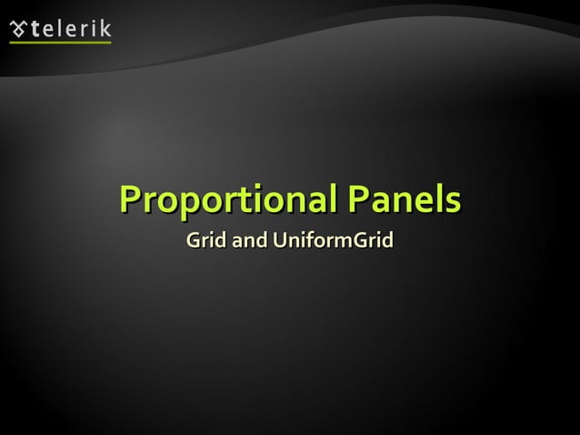 WPF Layout Containers | PPT