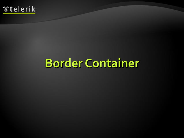 WPF Layout Containers | PPT