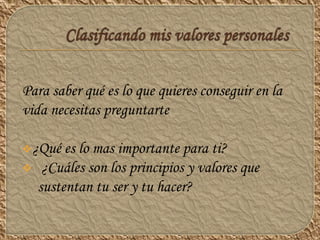 Yo soy importante | PPTX