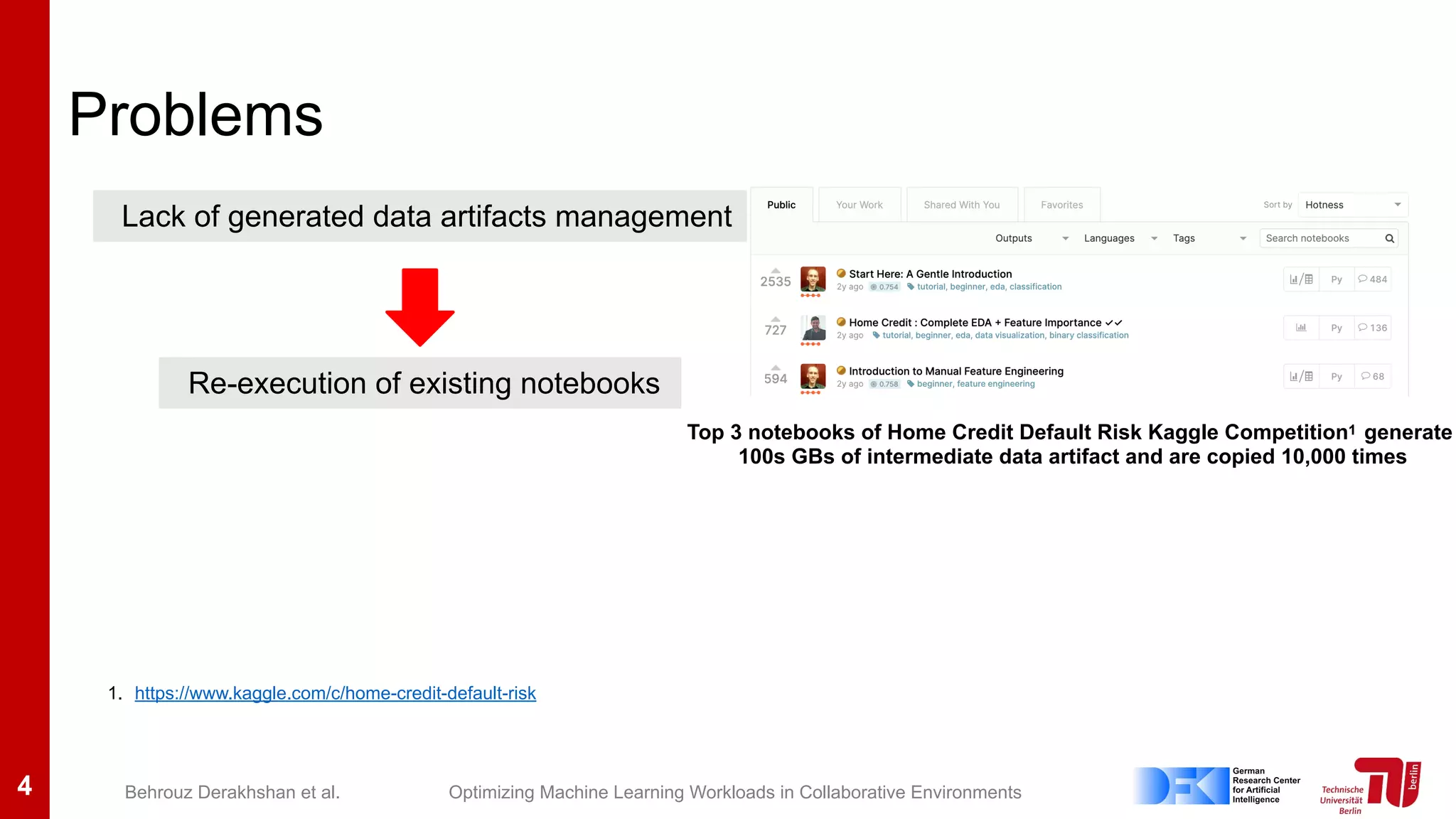 Optimizing Machine Learning Pipelines in Collaborative Environments | PDF