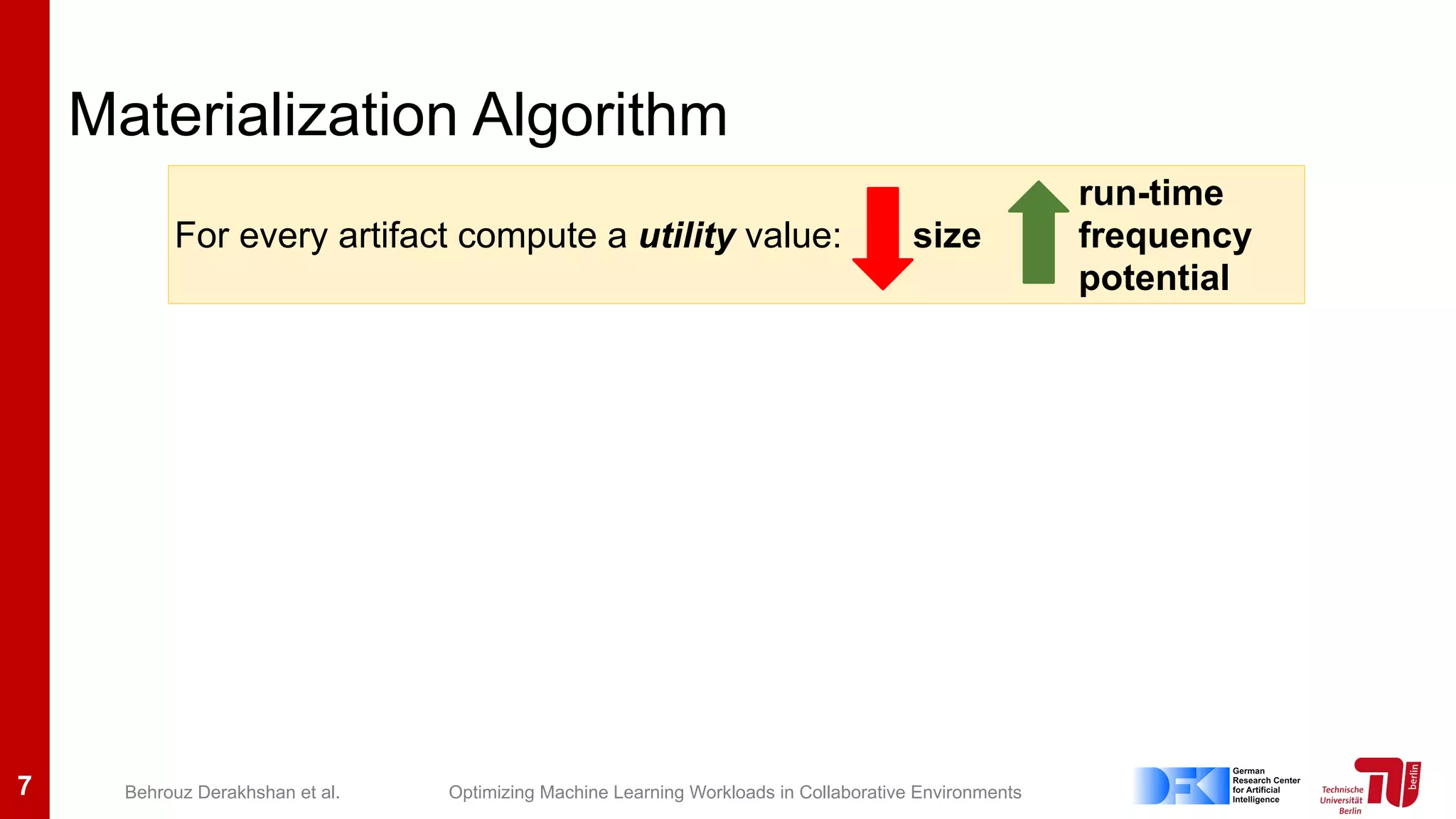 Optimizing Machine Learning Pipelines In Collaborative Environments