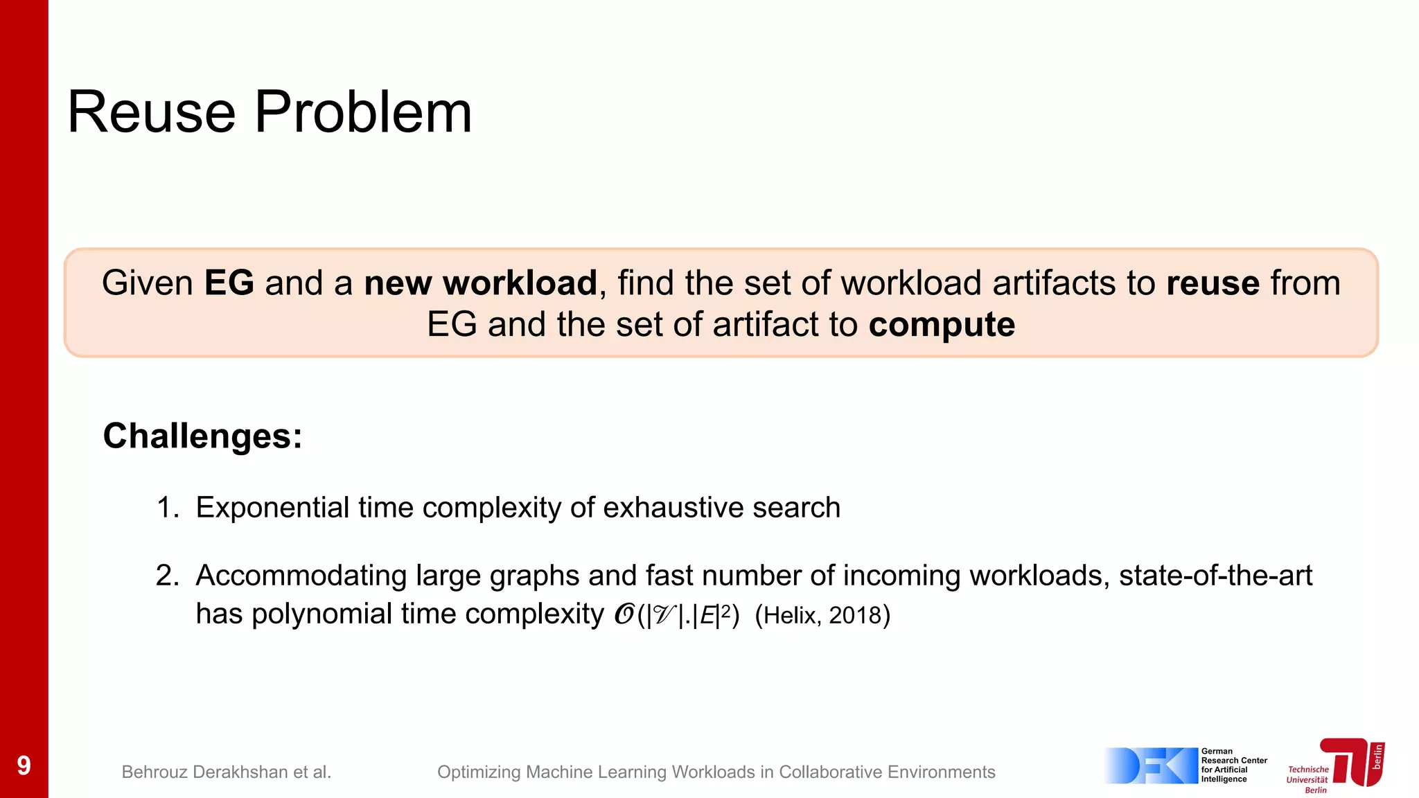 Optimizing Machine Learning Pipelines in Collaborative Environments | PDF
