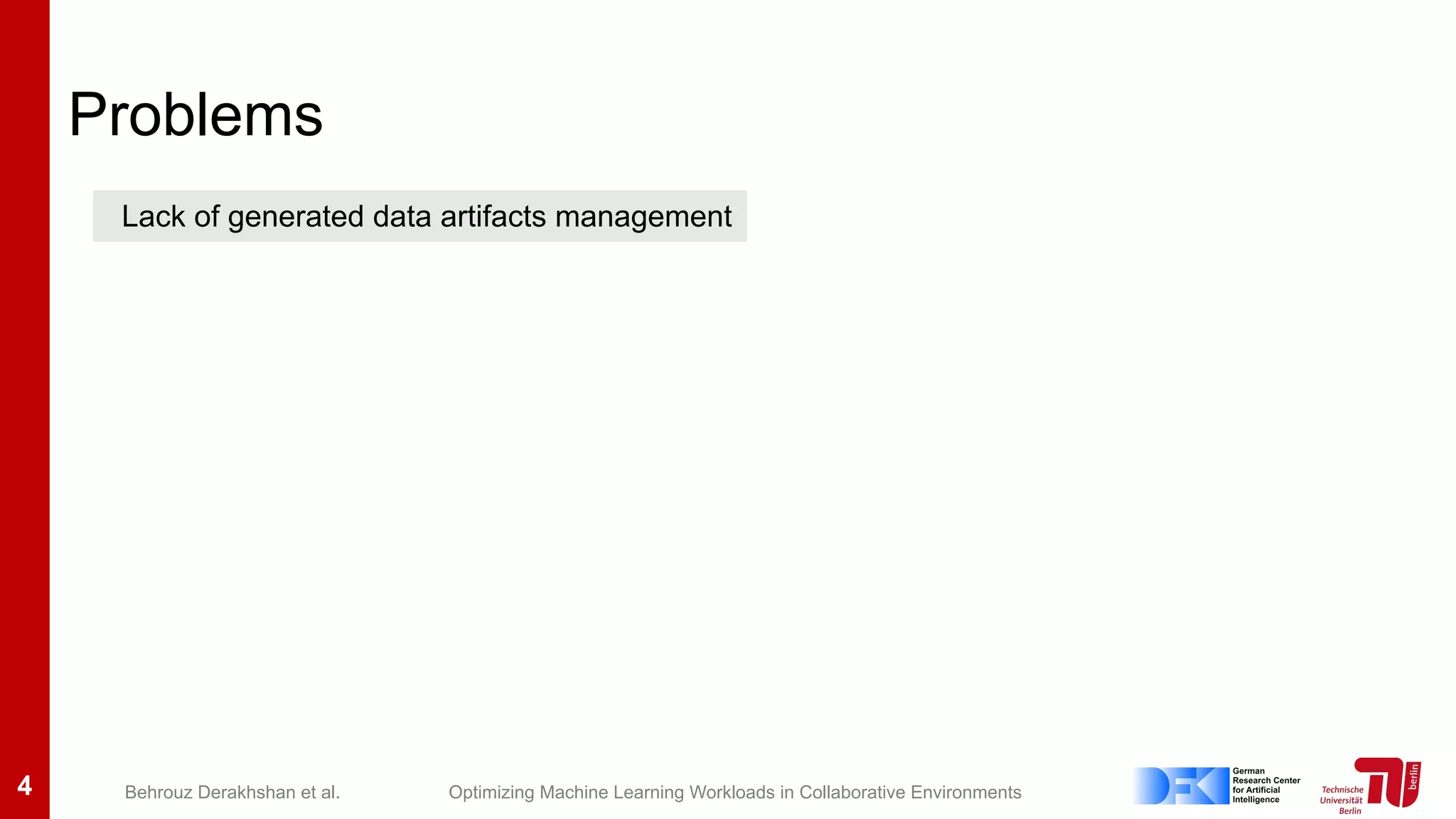 Optimizing Machine Learning Pipelines in Collaborative Environments | PDF