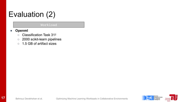 Optimizing Machine Learning Pipelines in Collaborative Environments | PDF | Graphics Software ...