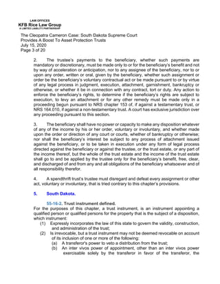 20 07-15 cleopatra cameron case | PDF