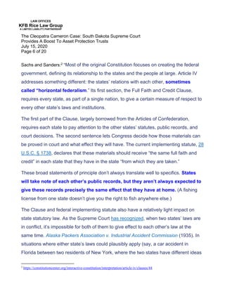 20 07-15 cleopatra cameron case | PDF