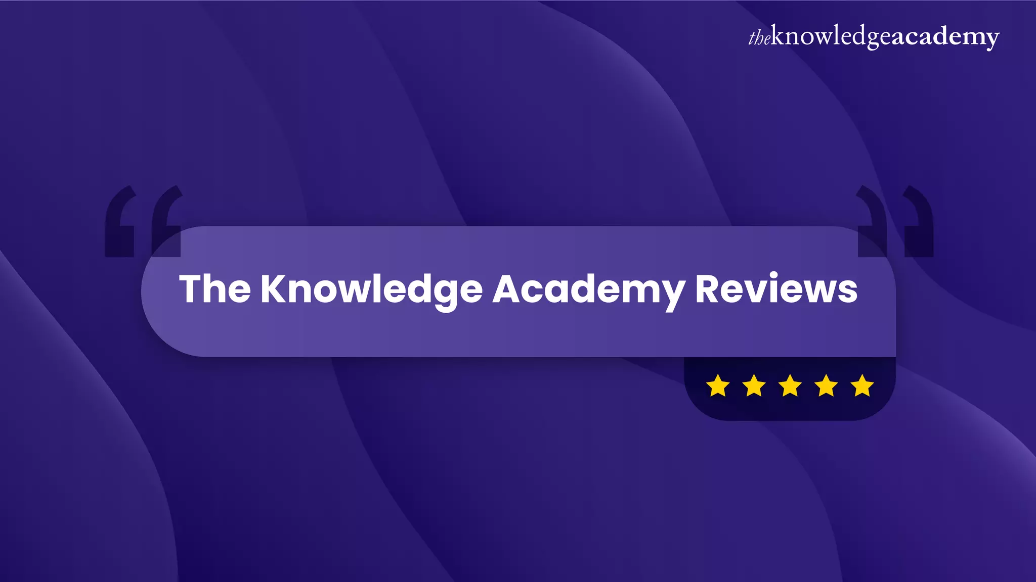 The Knowledge Academy Reviews | The Knowledge Academy | PDF