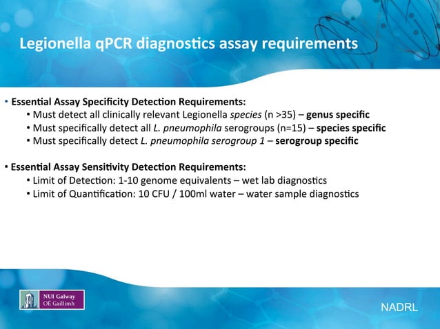 qPCR Diagnostics Assay Development for Infectious Disease Working with ...