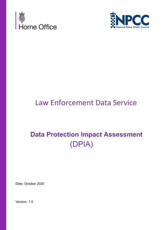 DPIA step by step process approach and methodology | PDF