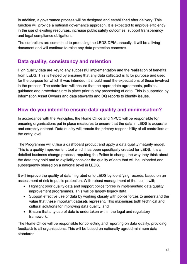 DPIA step by step process approach and methodology | PDF