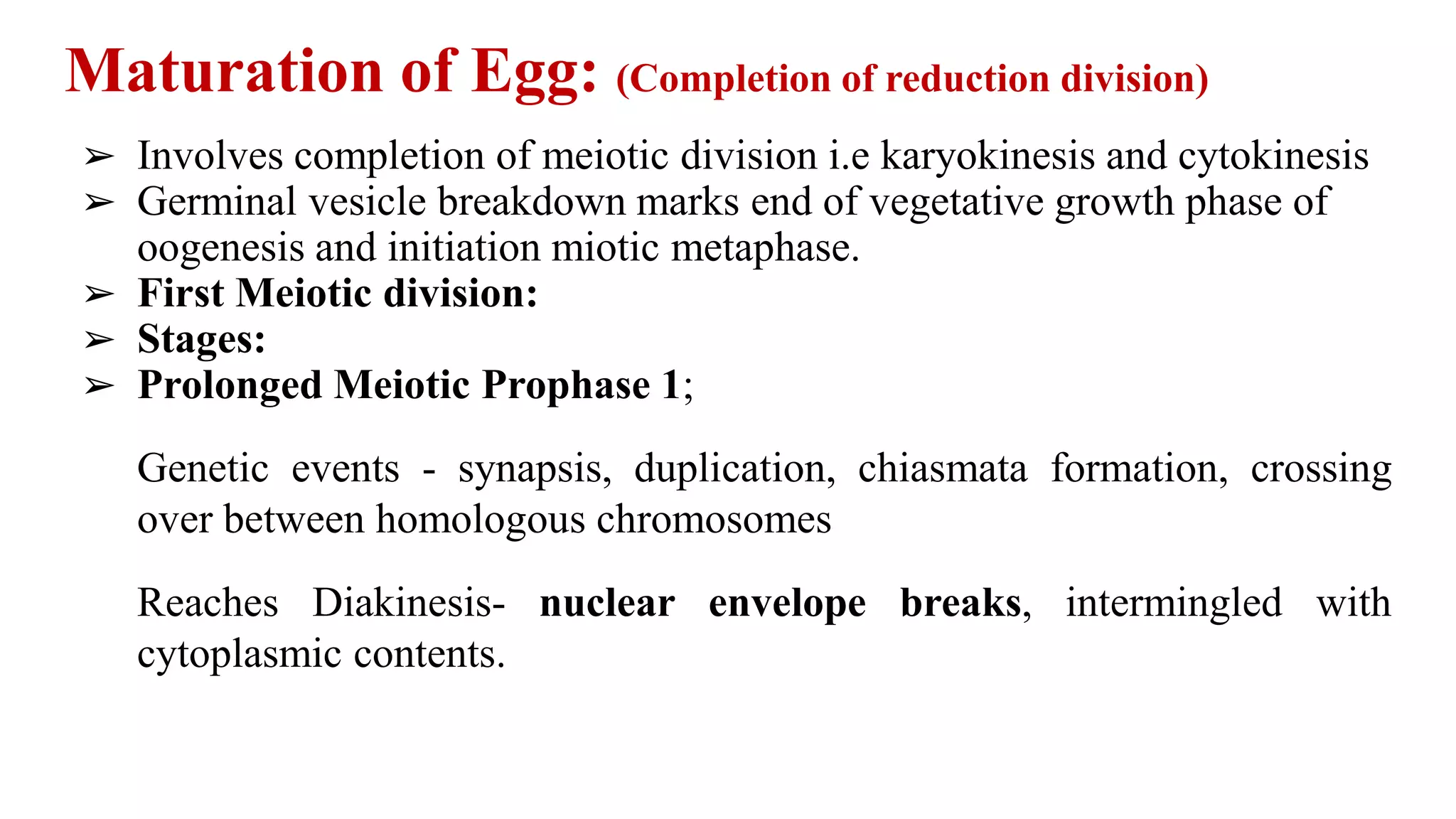 Amount and distribution of yolk and types of egg | PPTX