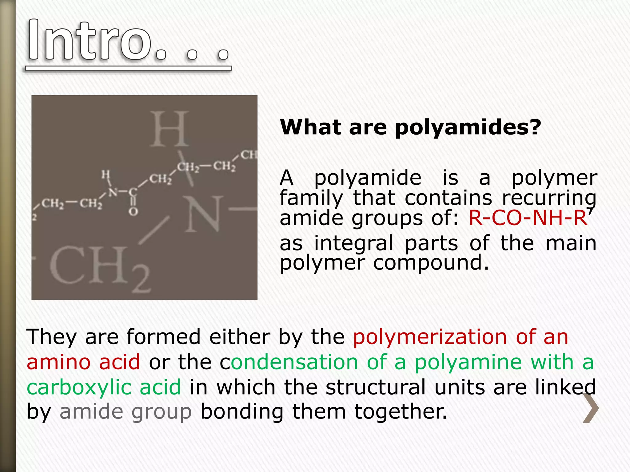 polyamides | PPTX