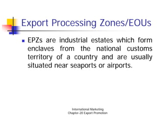 Export Promotions | PDF