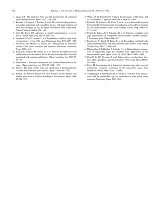An Expandable Prosthesis with Dual Cage-and-Plate Function in a Single ...