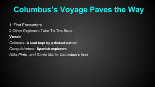 20.1 spanish conquest in the americas (1st period) | PDF