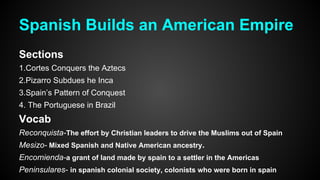 20.1 spanish conquest in the americas (1st period) | PDF | North ...