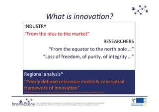 What is innovation? Answers for academic researchers | PDF | Business ...