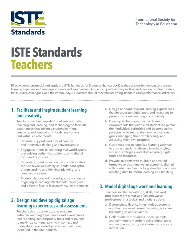 20 14 iste-standards-t_pdf | PDF