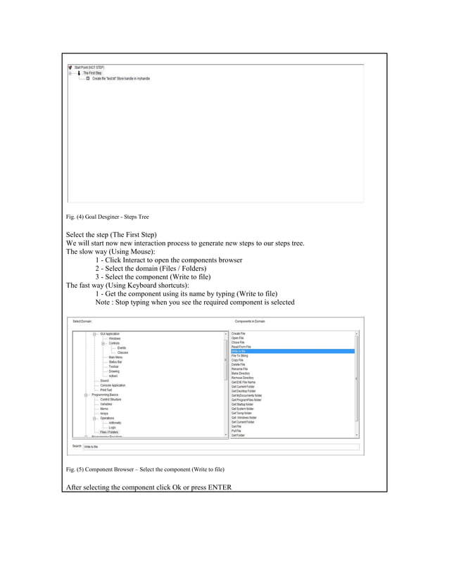 Programming Without Coding Technology (PWCT) - Create Files | PDF