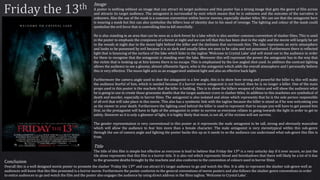 20.Poster Analysis - Friday the 13th | PPTX