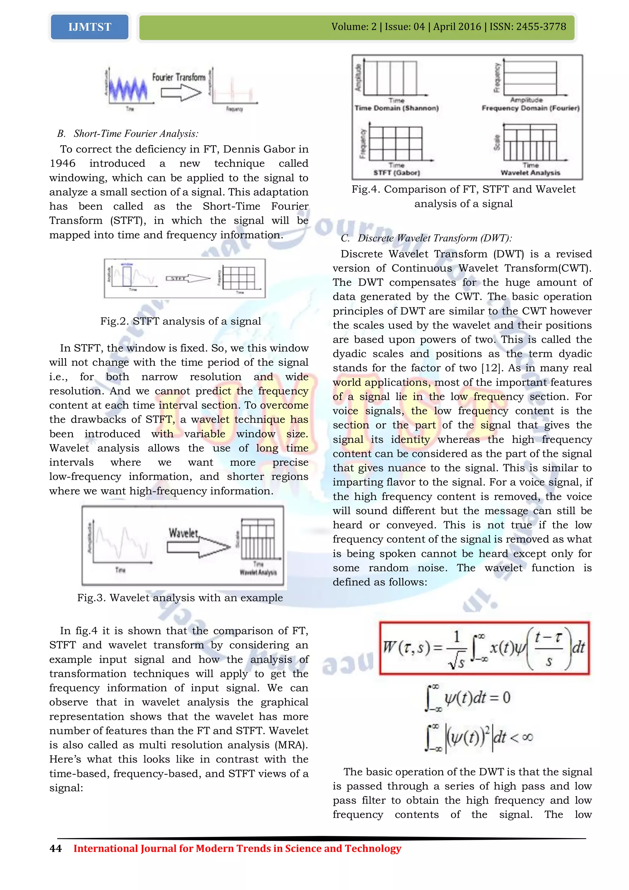 An Effective Approach For Colour Image Transmission Using Dwt Over Ofdm