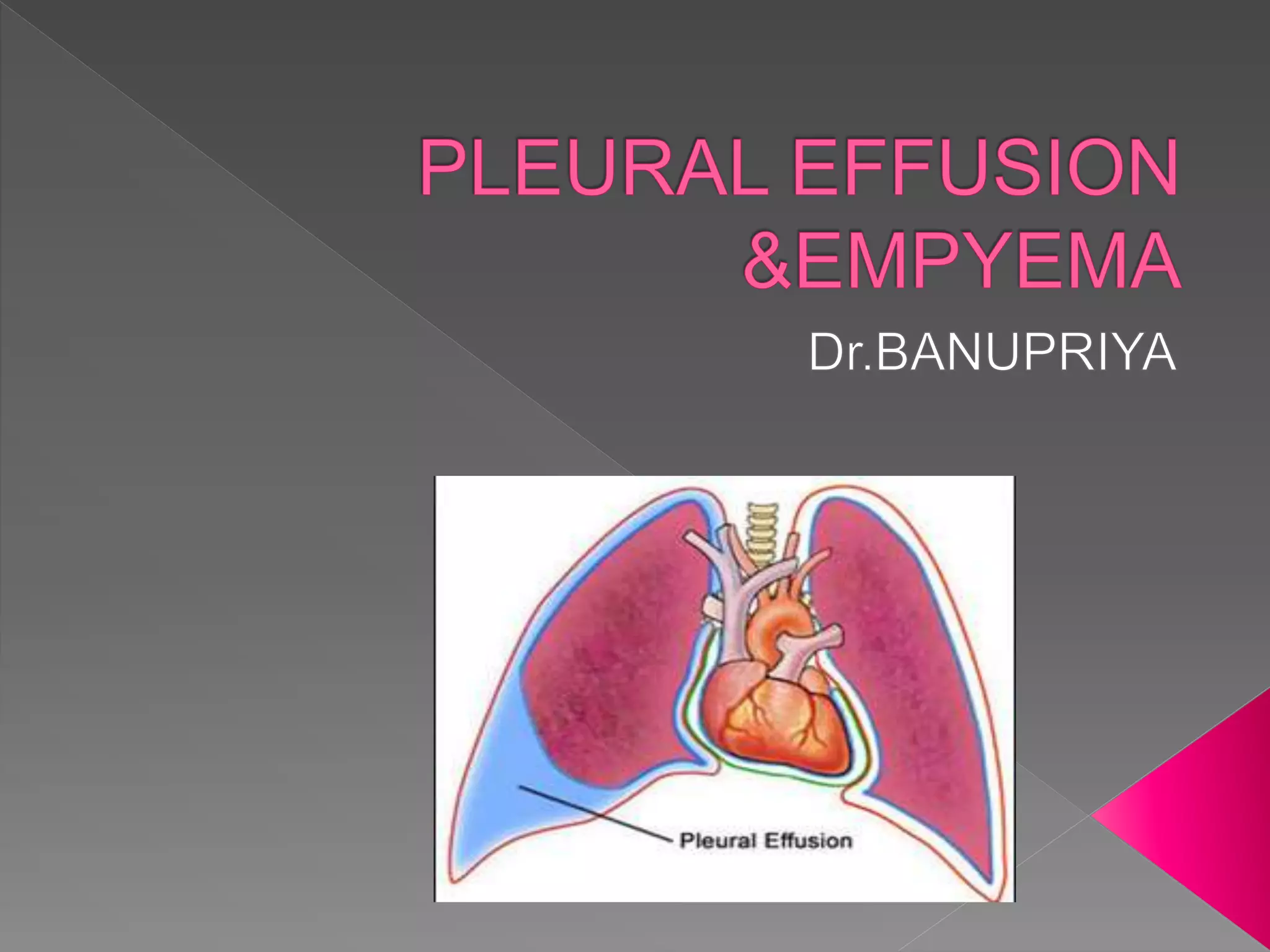 20.5.pleural effusion &empyema | PPTX