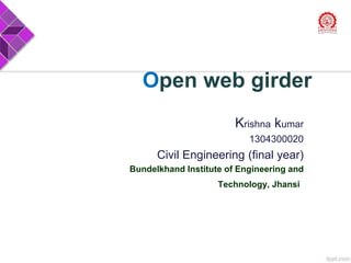 open web girder | PPSX