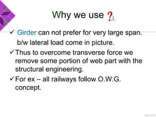 open web girder | PPSX