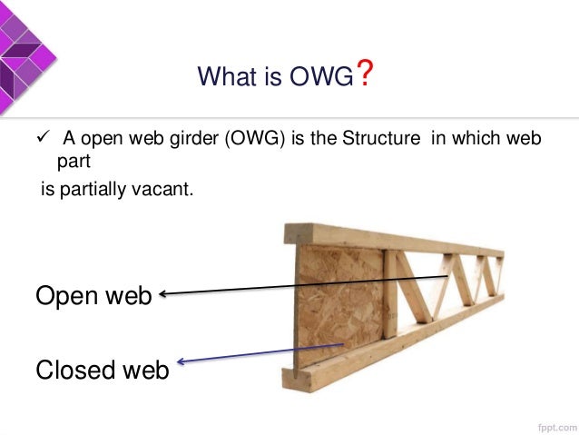 open web girder