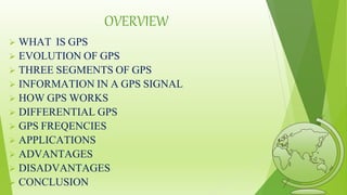 gps technology | PPTX
