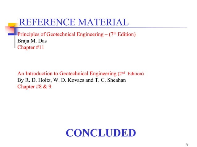 Geotechnical Engineering-I [Lec #20: Consolidation Settlement Computation] | PPSX
