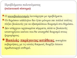 ΕΝΟΤΗΤΑ 20. Από την έξωση του Όθωνα (1862) έως το κίνημα στο Γουδί ...