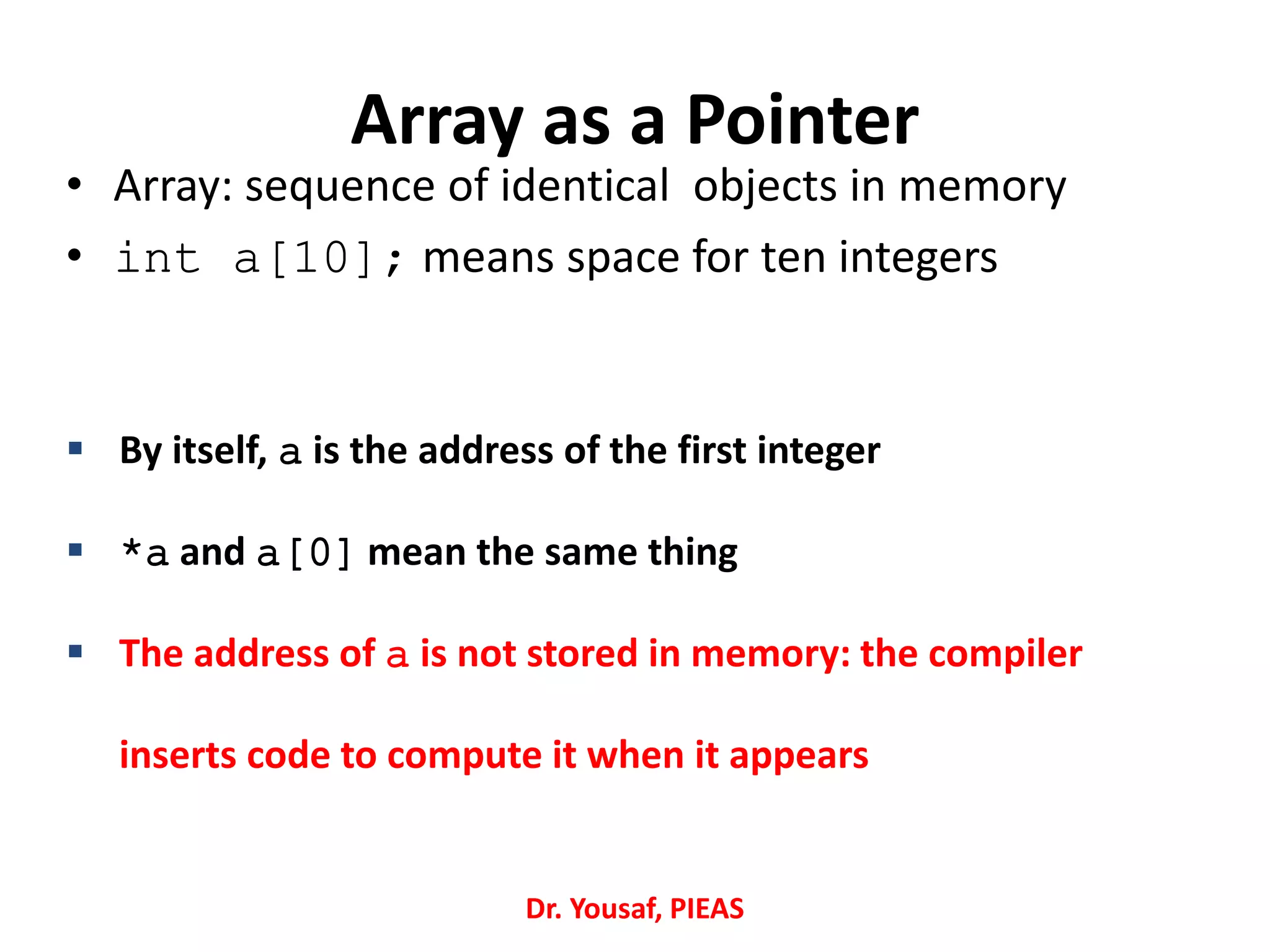 C Language Lecture 20 | PPT
