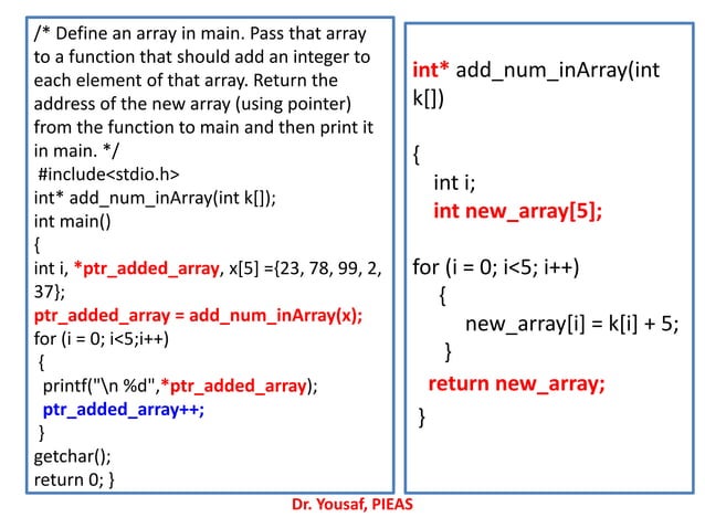 C Language Lecture 20 | PPT