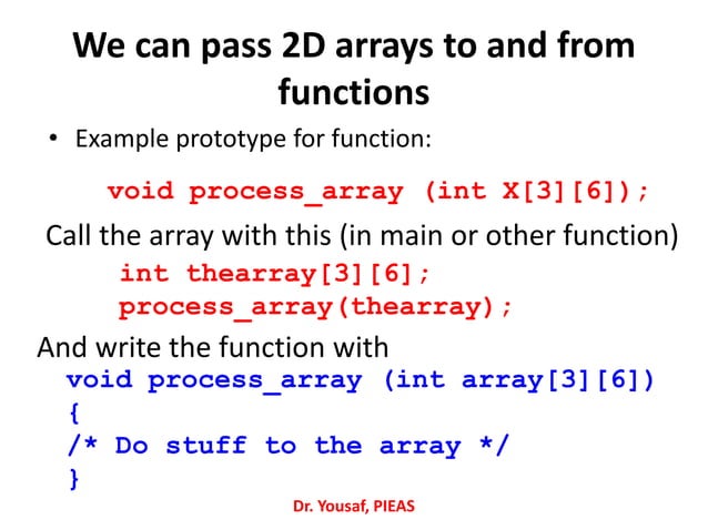 C Language Lecture 20 | PPT