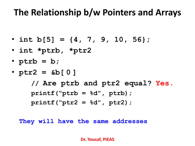 C Language Lecture 20 Ppt 2651