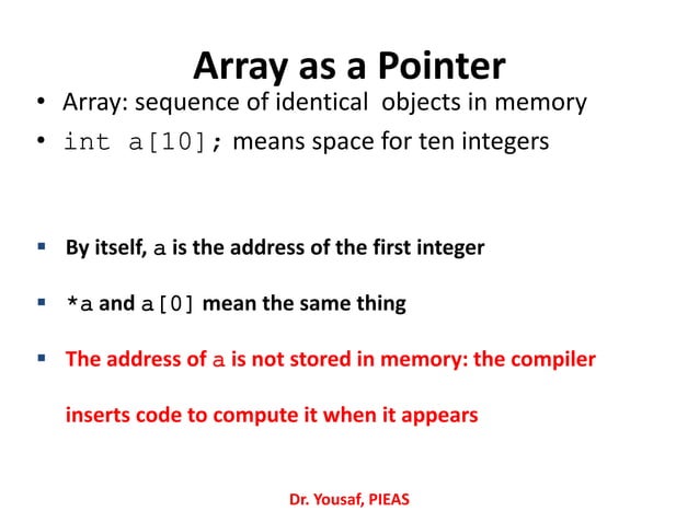 C Language Lecture 20 | PPT