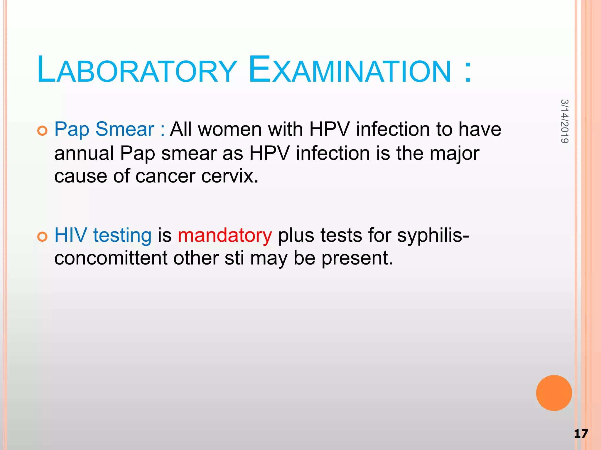 20. Genital warts | PPTX