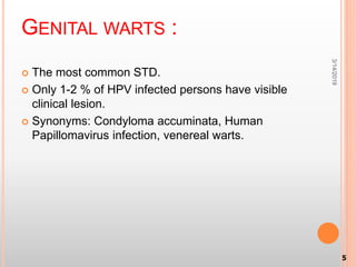 20. Genital warts | PPTX