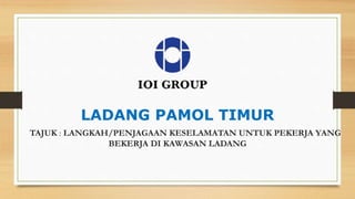 Safety Briefing For Workers in Oil Palm Plantation | PPTX