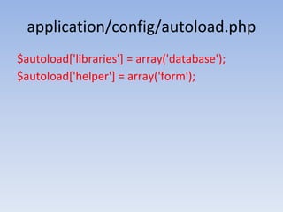 20. CodeIgniter edit images | PPTX | Web Development | Internet