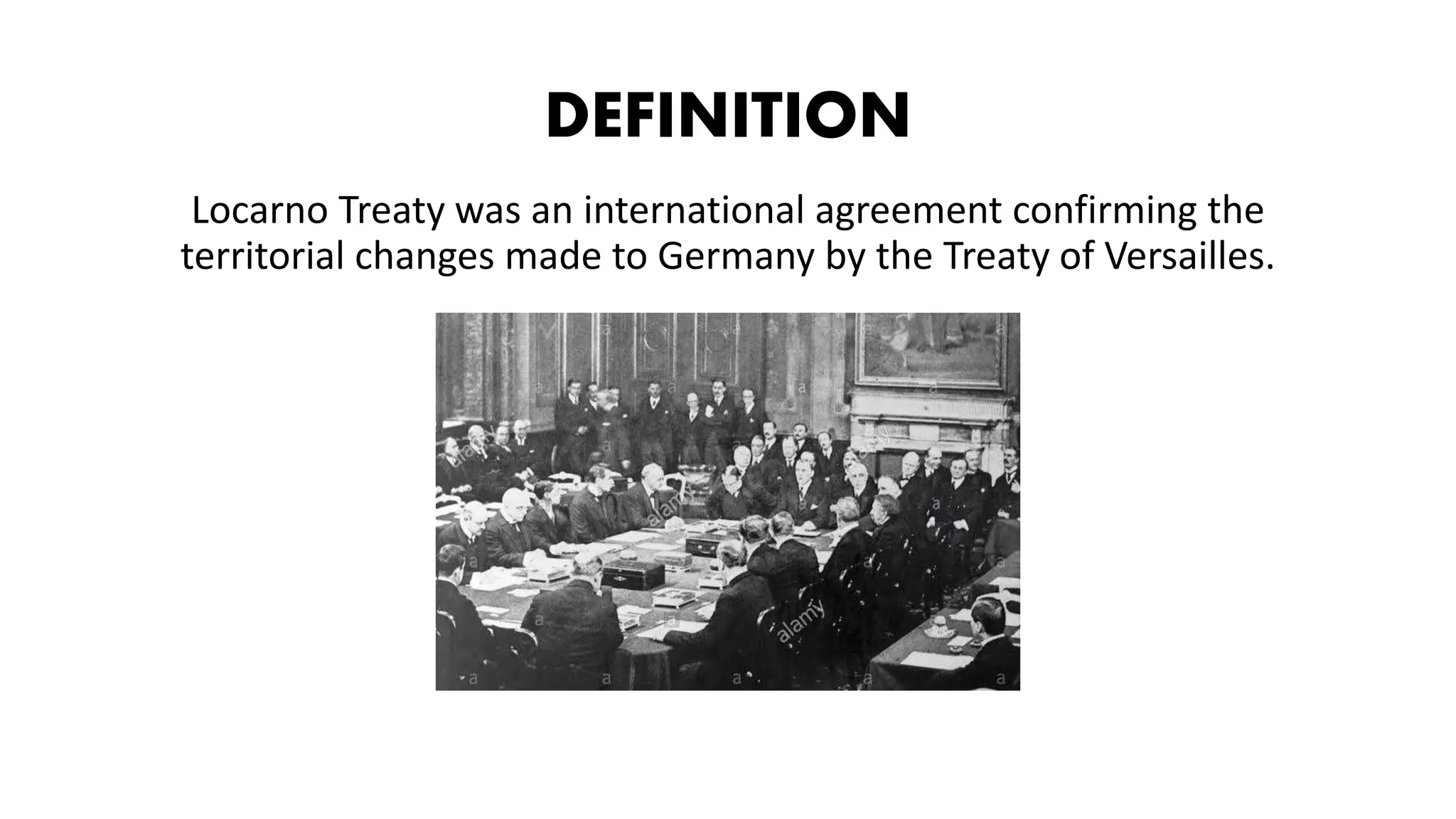 REVISION IGCSE CAMBRIDGE HISTORY: LOCARNO TREATY | PPTX