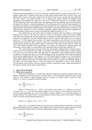 Machinery signal separation using non-negative matrix factorization ...