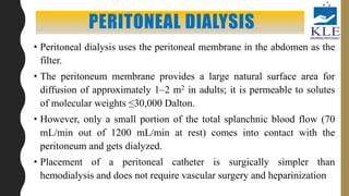 Extracorporeal removal of drugs | PPTX