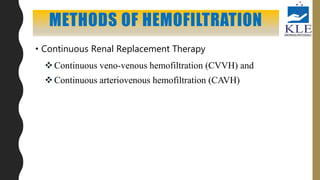 Extracorporeal removal of drugs | PPTX