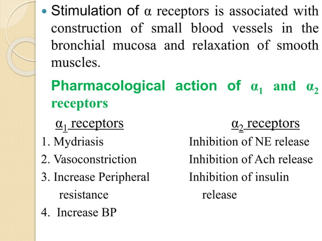 Introduction to Adrenergic receptors & Types | PPTX | Heart and ...