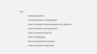 HAEMATINICS | PPT