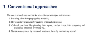 Principles of management of virus diseases | PDF